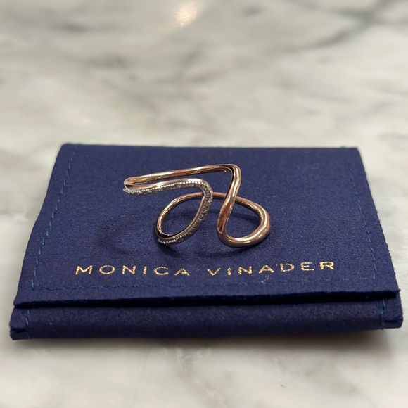 MONICA VINADER | Jewelry | Monica Vinader Riva Open Wrap Ring | Poshmark